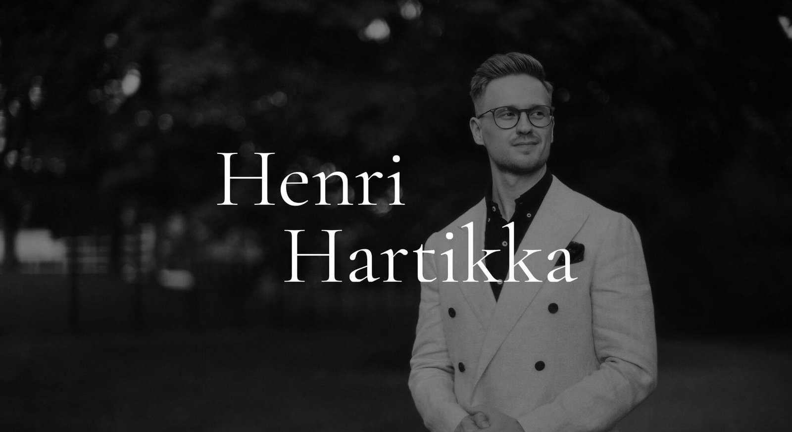 Leading the Way in Timeless Menswear - Henri Hartikka